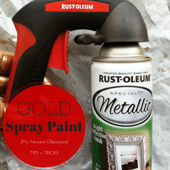 New Spray Paint Obsession | Eat Laugh Craft- A Healthy Living Blog