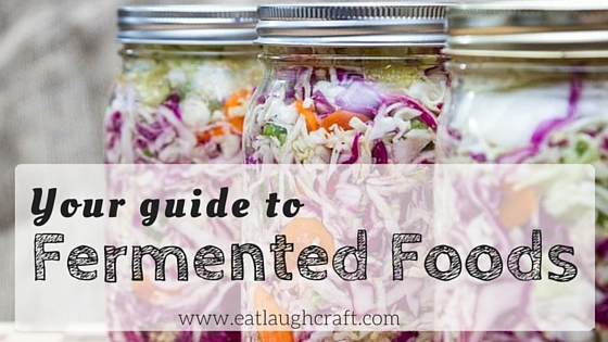 Fermented Food Basics | Eat Laugh Craft- A Healthy Living Blog